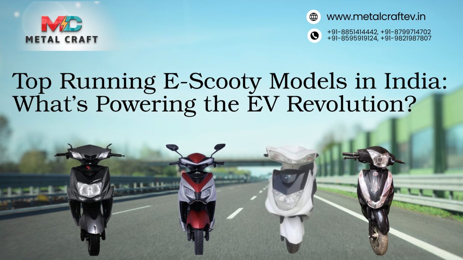 Top Running E-Scooty Models in India: What’s Powering the EV Revolution ...